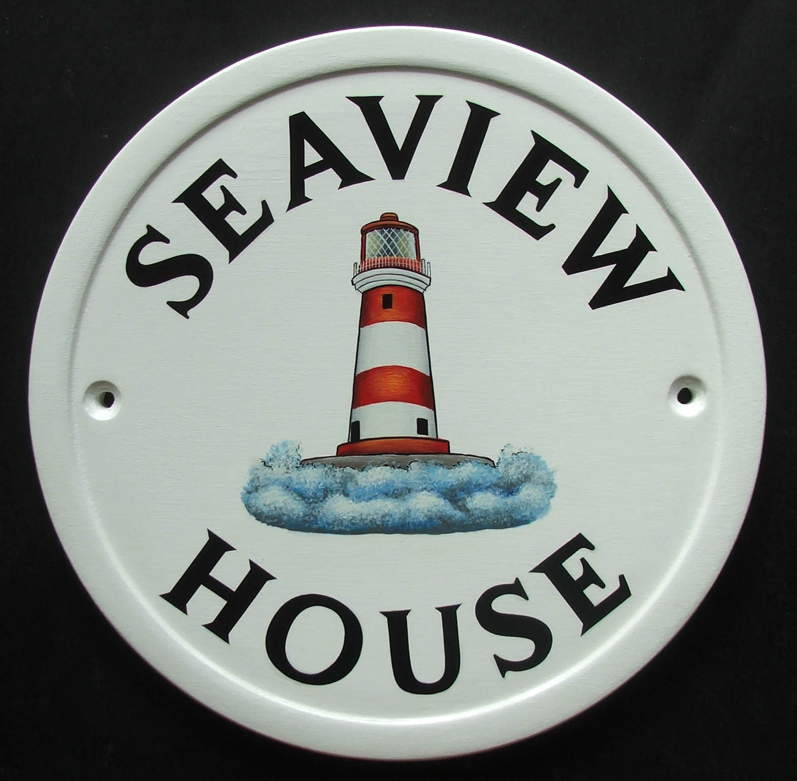 Hand Painted House Signs by Ceramic Art: Farm Sign, House Number Sign ...