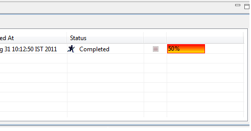 Java and Eclipse Plugin Development: Progress bar in the Table Viewer