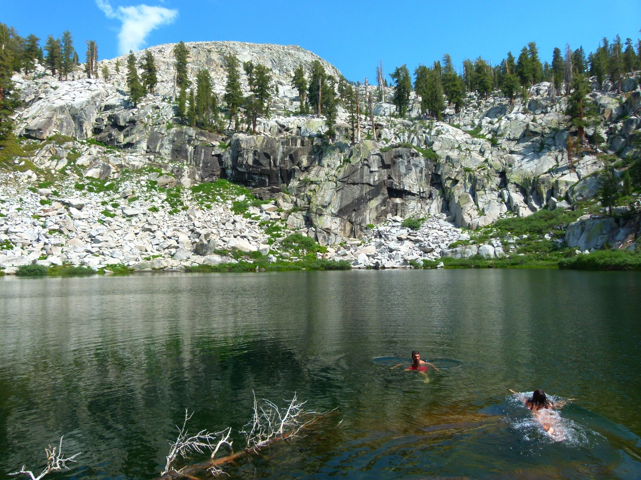 Here and There: Heather Lake via the Watchtower