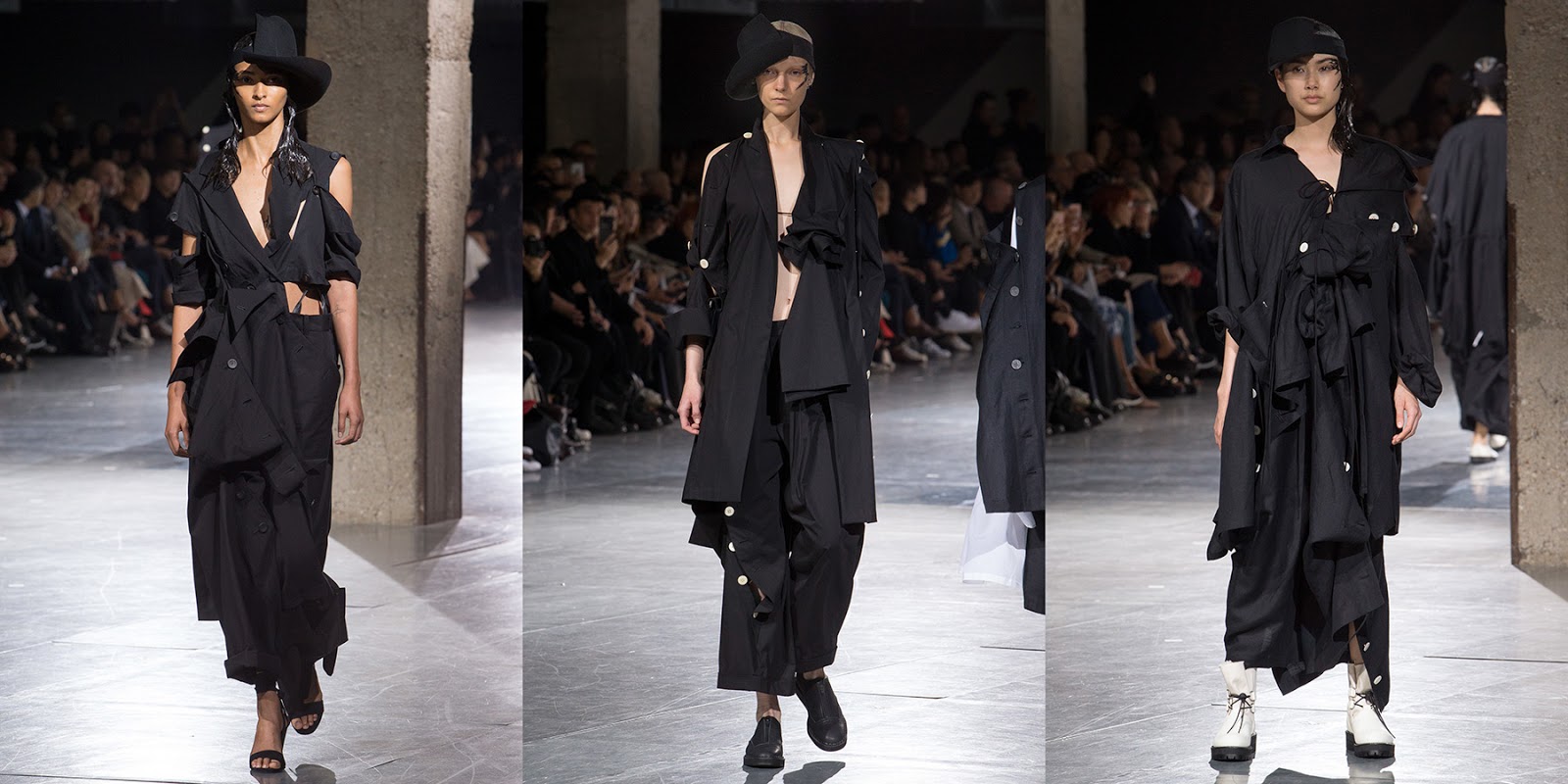 Yohji Yamamoto - S/S 2018 | In search of the Missing Light