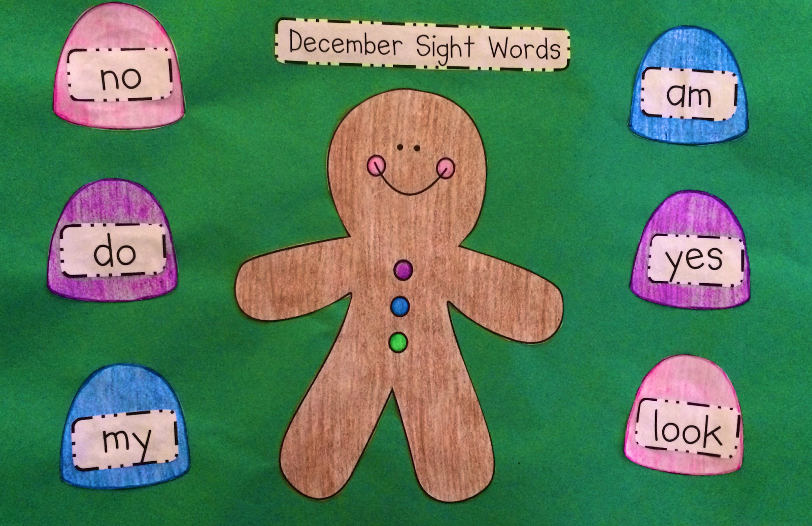 Splendor in Kinder: Sight Word Mats (Monthly: September-May)