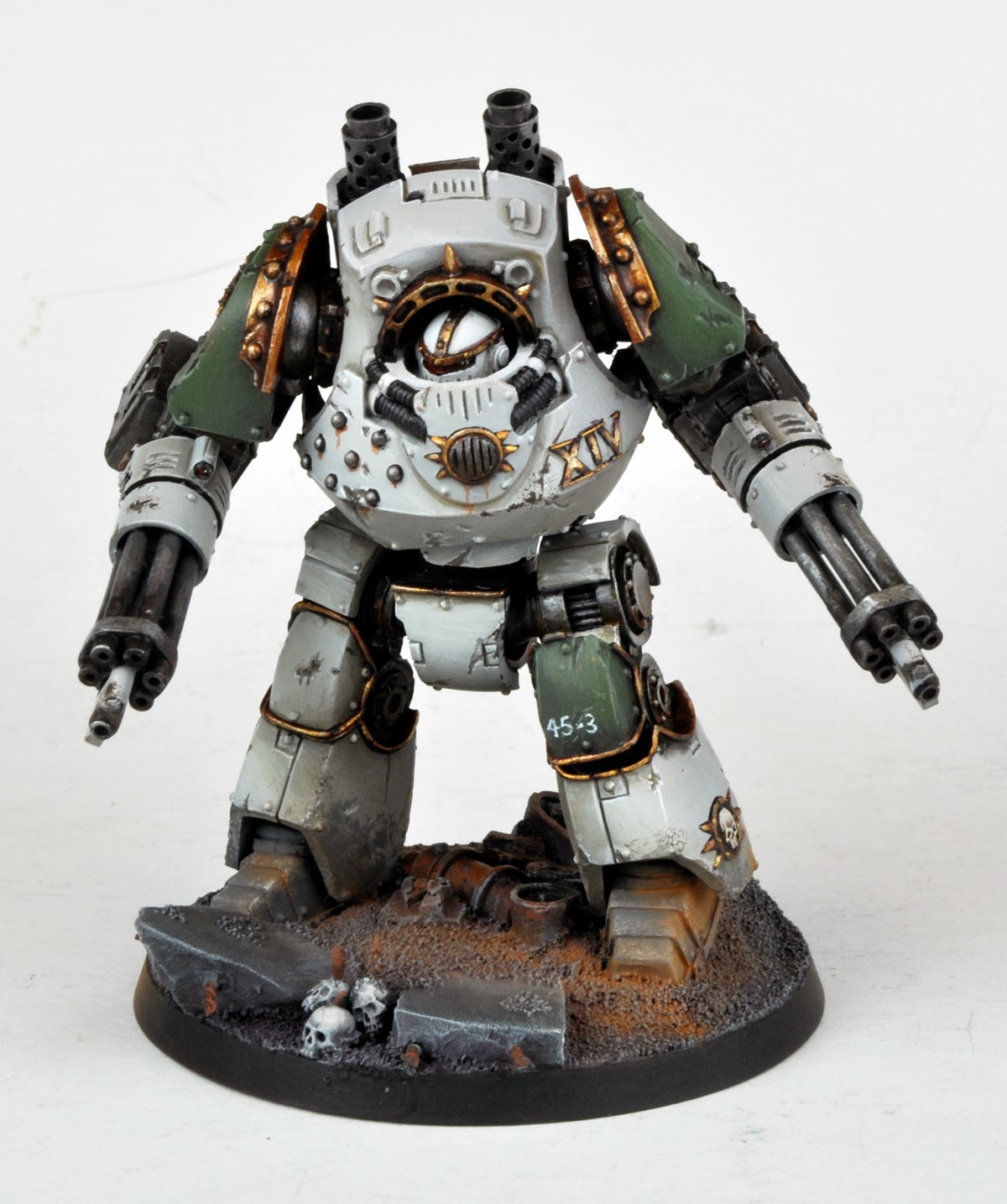 davetaylorminiatures: Horus Heresy - Death Guard Killzone team