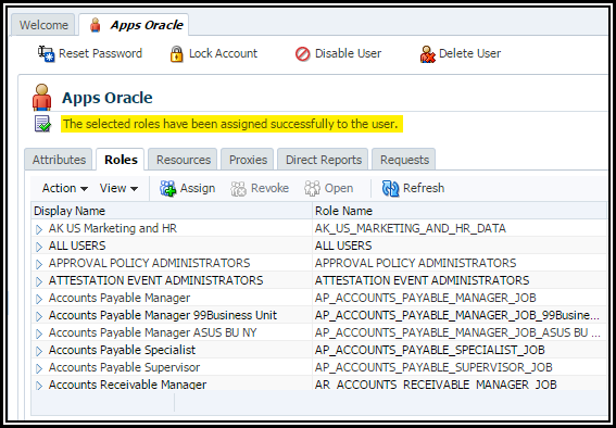 Oracle Applications: Creating a User and Assigning the Roles to User in Oracle Fusion (Cloud)