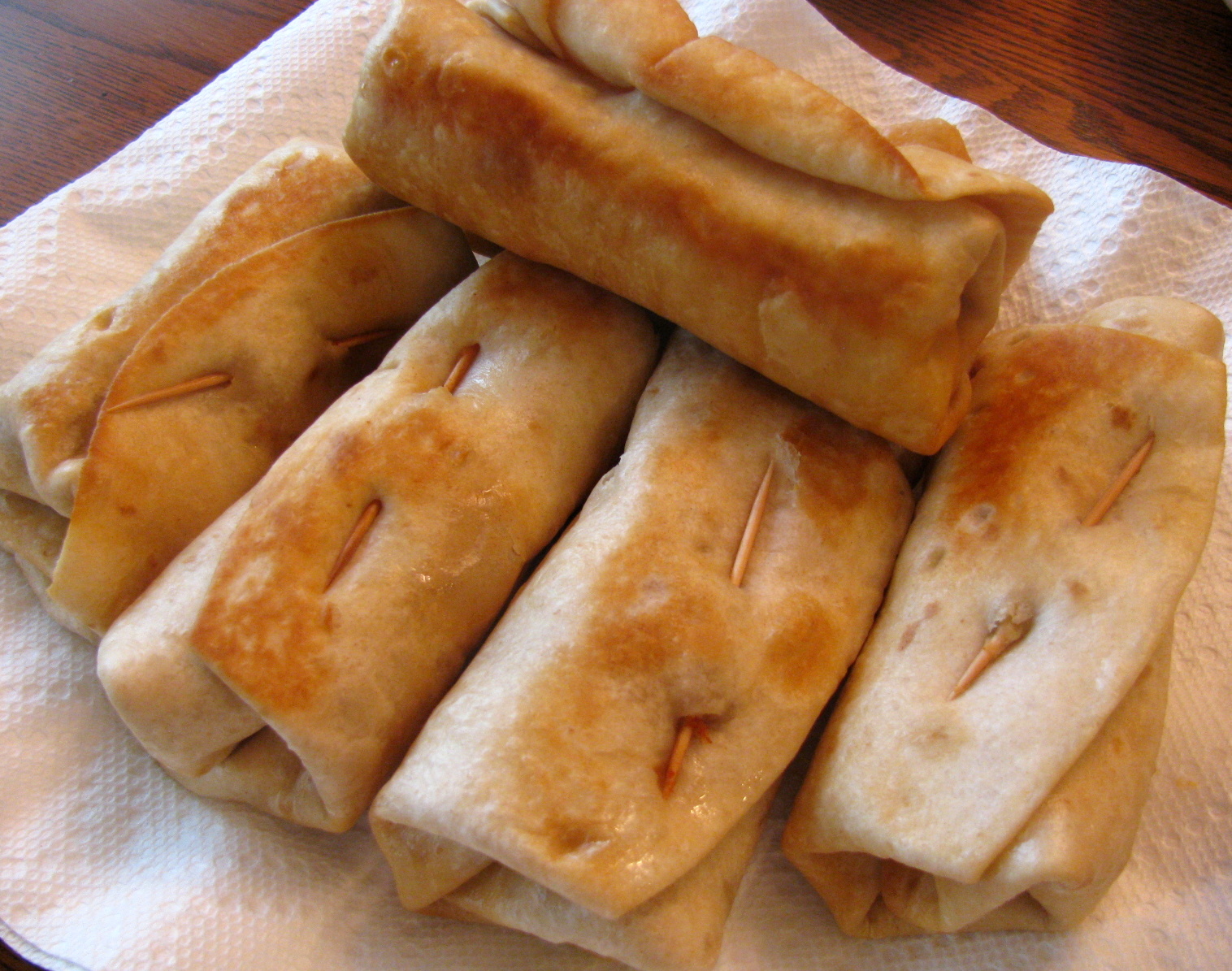 Chicken Chimichangas