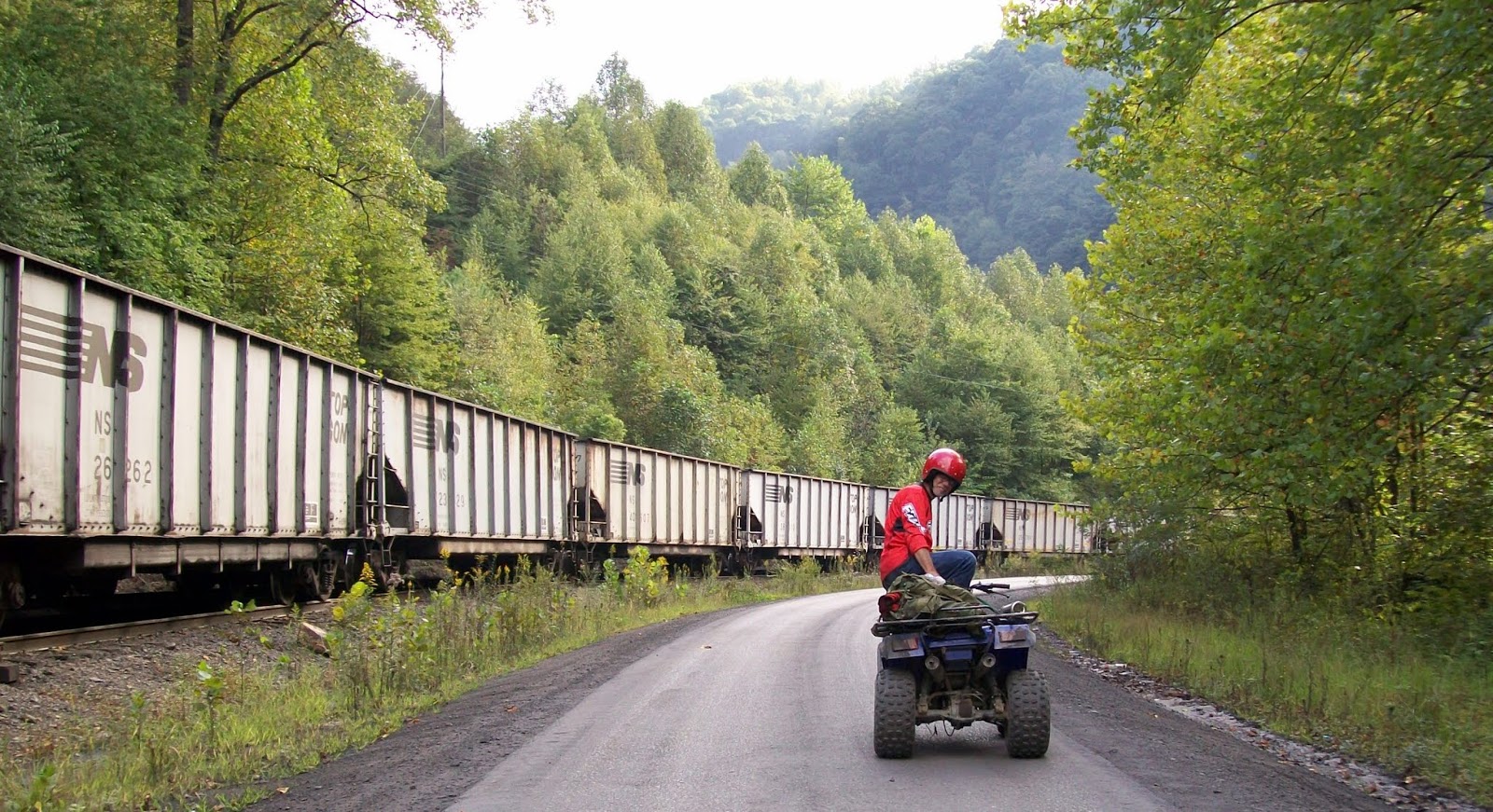 We Live In The Country!: ATV fun YEAR 'ROUND in McDowell Co,. # ...