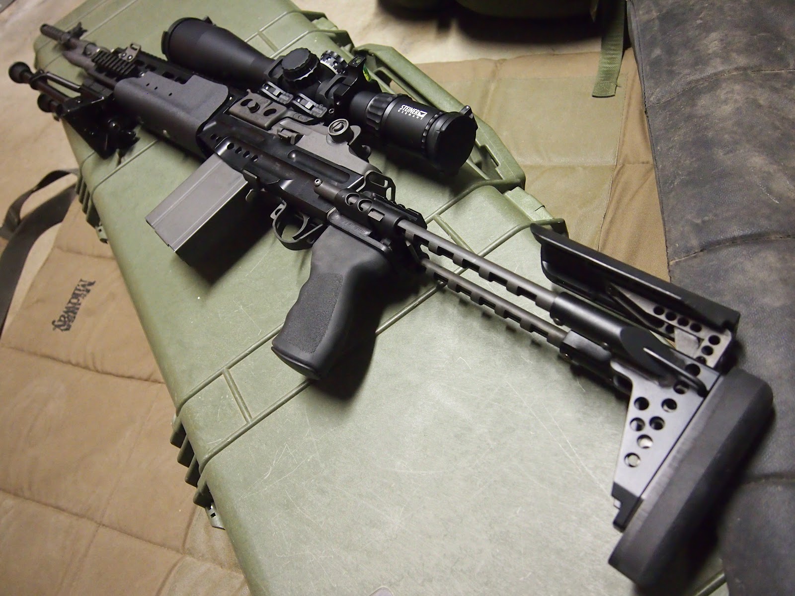 Mister Donut's Firearms Blog: Norinco M14/Sage EBR Chassis