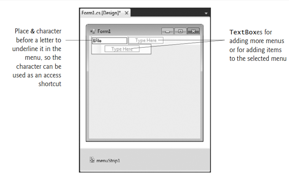 Learn Visual C#: Menus in C#