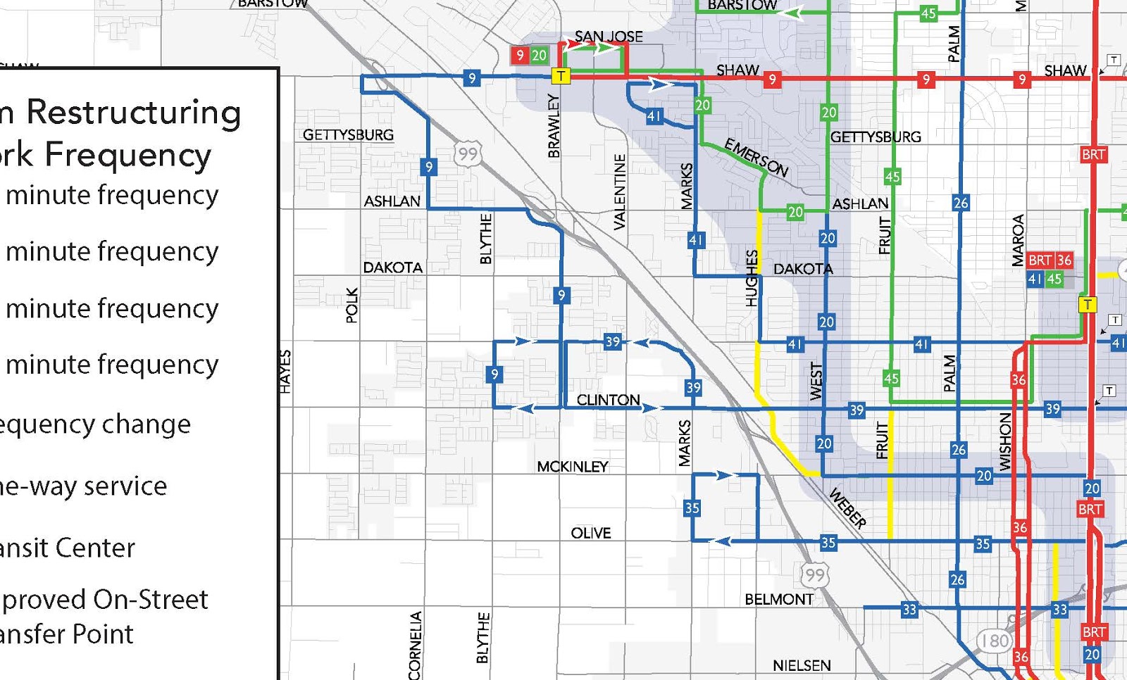 Discussion begins in Fresno about prioritizing frequency over coverage ...
