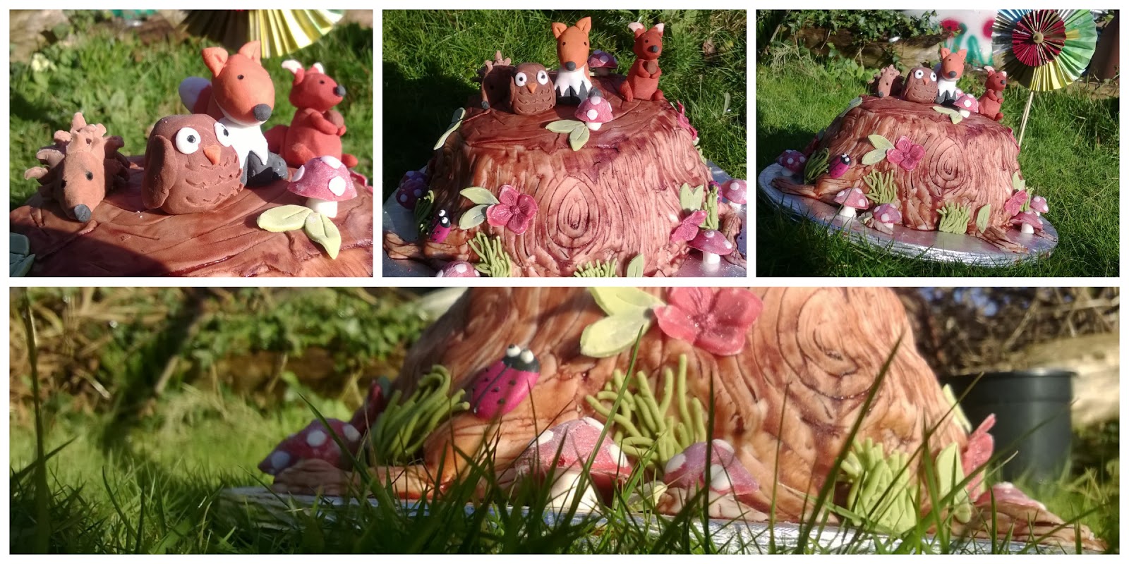Little Ginger Bakes: Woodland Birthday Cake