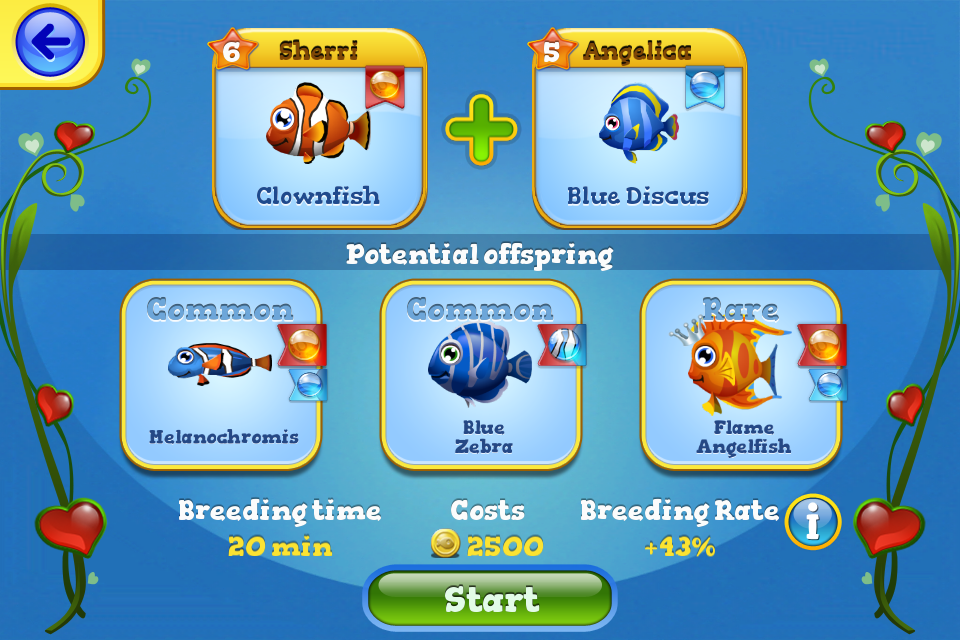 Pocket Fishdom Wiki: Fishipedia - Clownfish