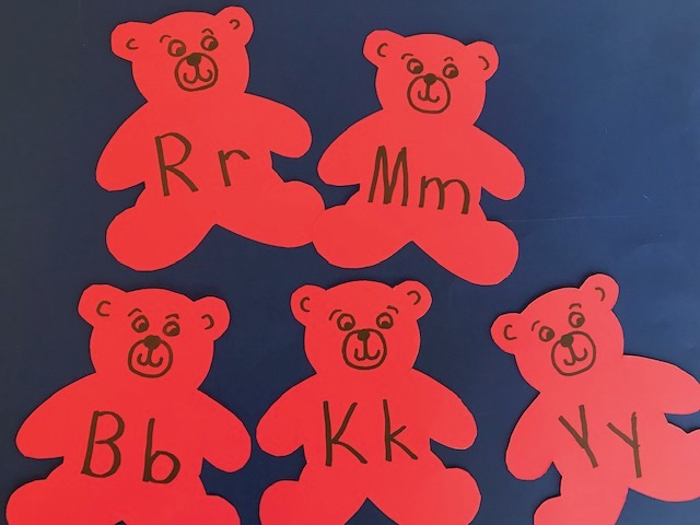 DIY LETTER BEARS - Dr. Jean & Friends Blog
