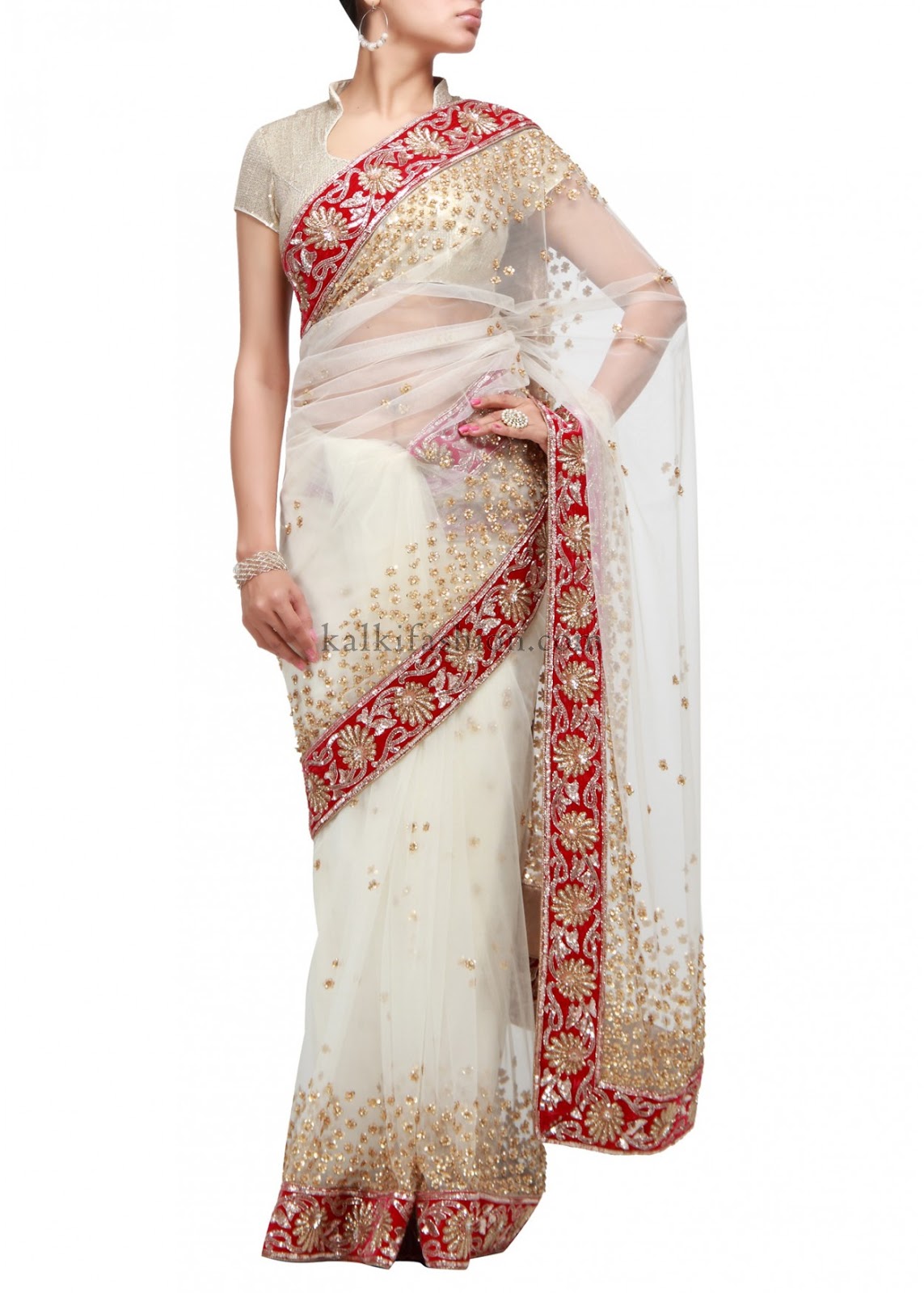 Lucknow Chikan Work Sarees - missy lovesx3