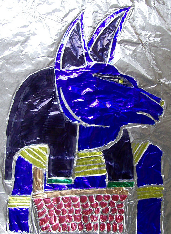 Art at Midway Middle School: Egyptian Gods and Goddesses