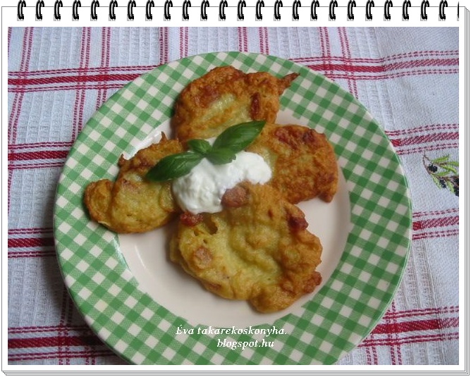 Takarékos konyha: Bakonyi szalonnás-gombás tócsi "Ízőrzők" Magyarpolány