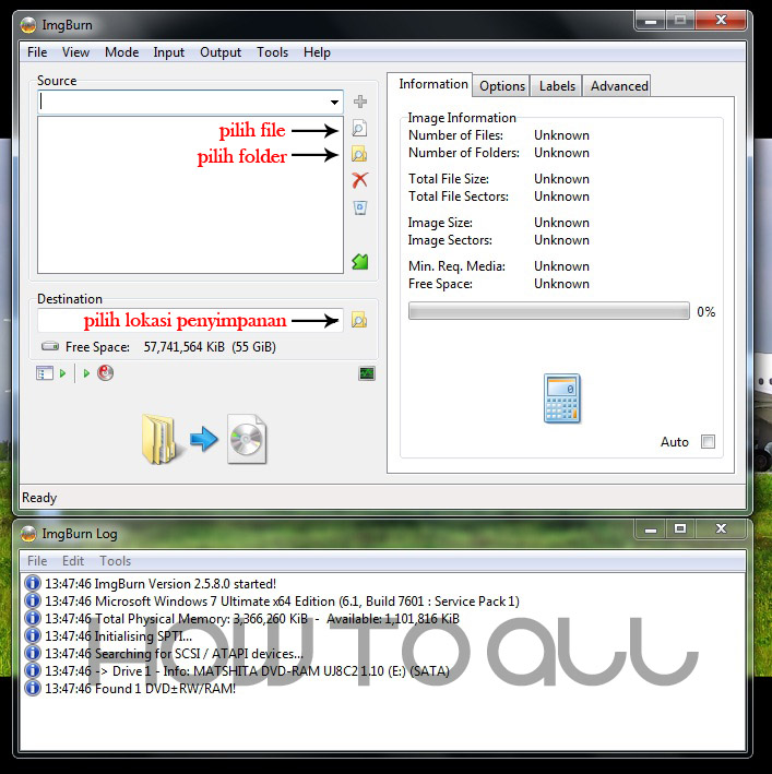 Cara Membuat File ISO Dengan Mudah - How to All