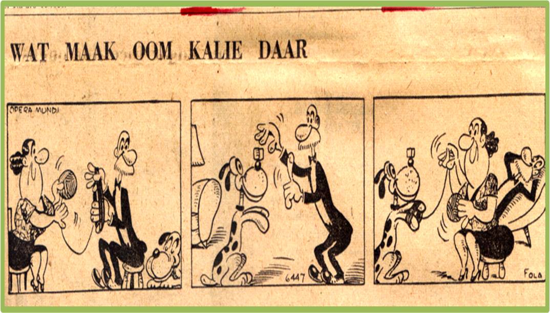 South African Comic Books: Classic Afrikaans Comic Strips