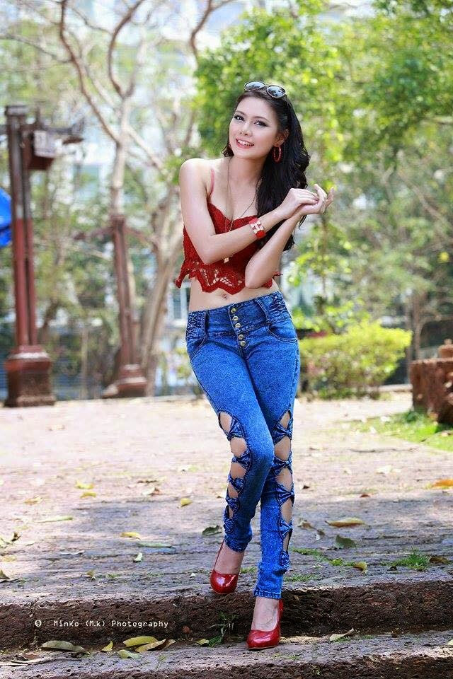 Myanmar Model May - Lovely Girl | Myanmar Model Girl