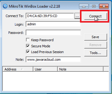 Cara Menggunakan Winbox Mikrotik ~ Catatan Usang Teknesi