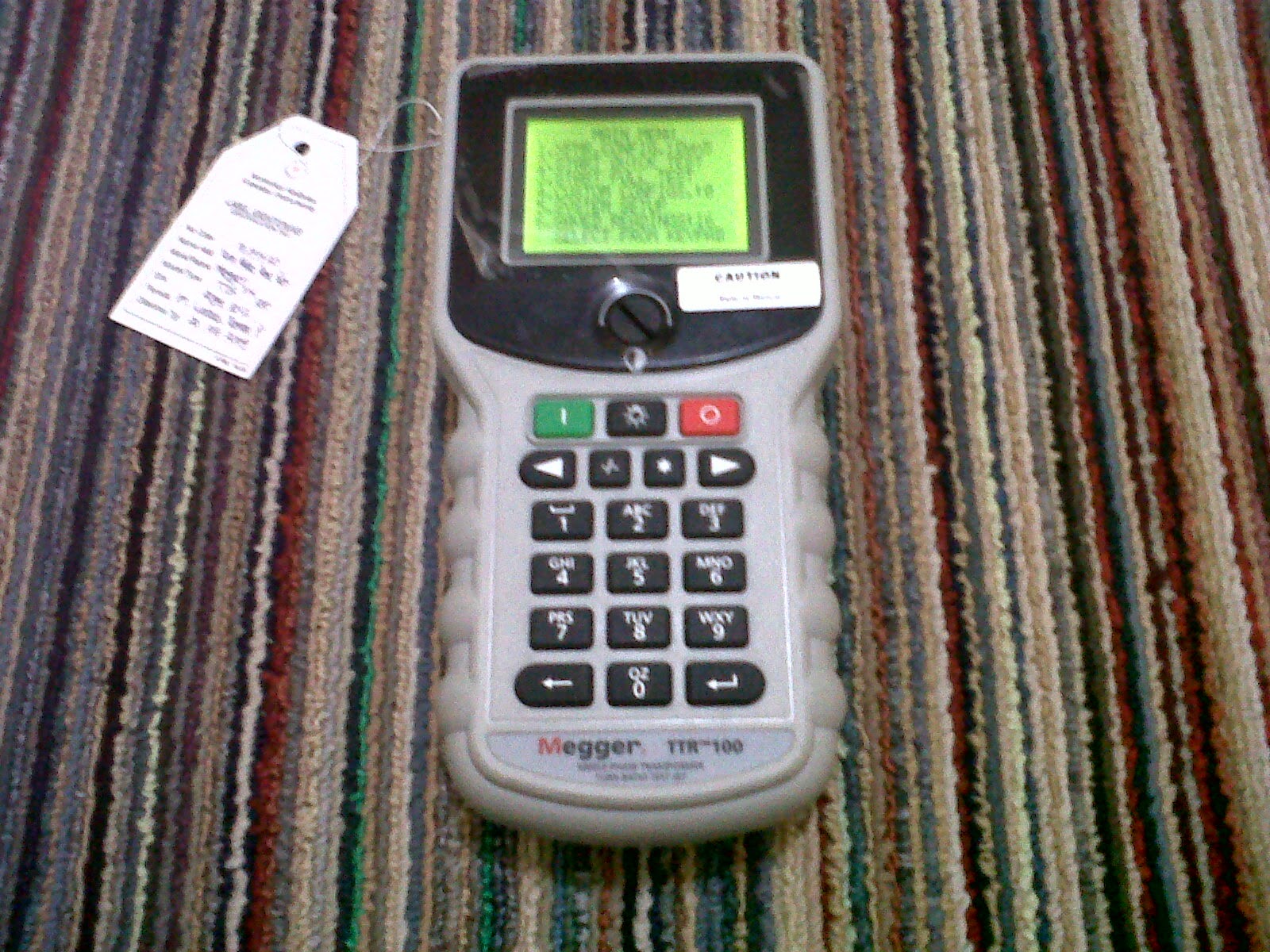 Kalibrasi Megger: Kalibrasi Megger TTR100 Handheld Transformer Tester