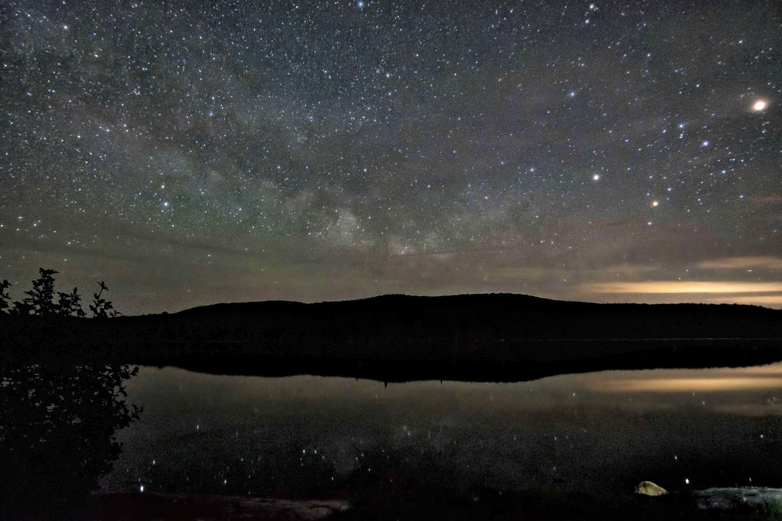 Carol's View Of New England: Night Sky Over May Pond Barton VT