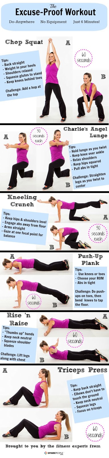 Damn Cool Pictures: Workout Diagrams You Need To Get In Shape - diagram