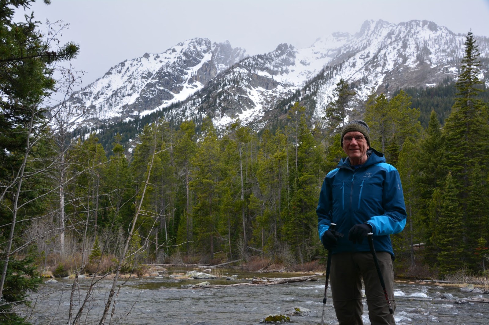 venturing4th: The real String Lake Loop Trail or, hiking in the snow