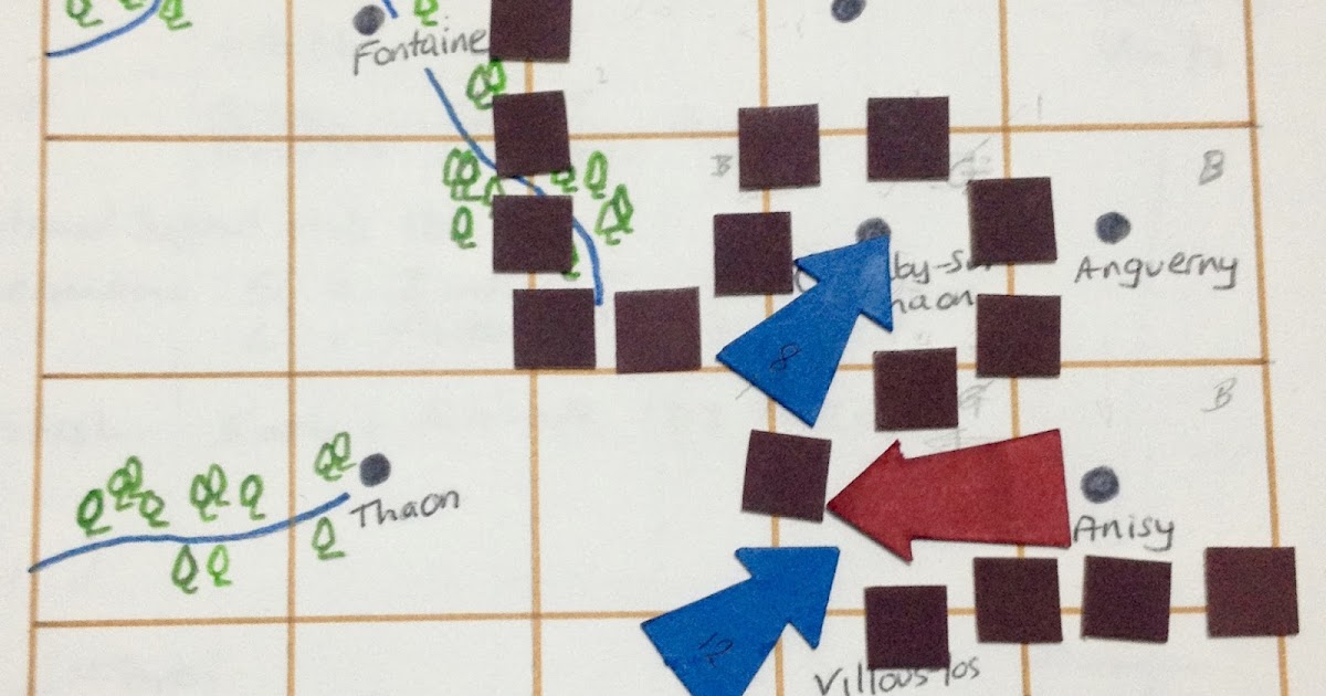 Grid based wargaming - but not always: A one sided WW2 campaign game