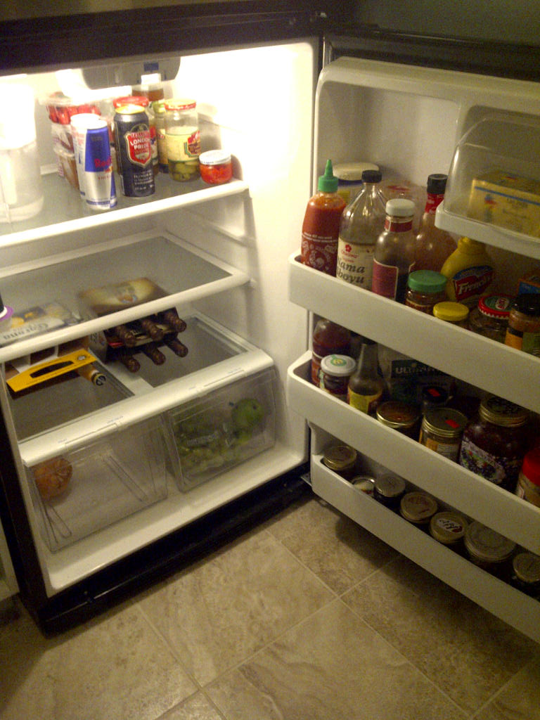 Jen But Never Jenn: Her Fridge, My Fridge