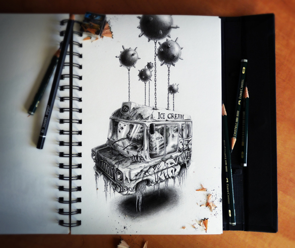 astelvio: Awesome Sketchbook Drawings and Illustrations by PEZ!