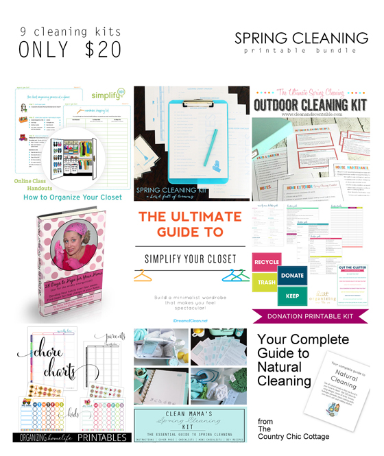 IHeart Organizing: IT'S HERE! The Spring Cleaning Printable Bundle! (ENDED)