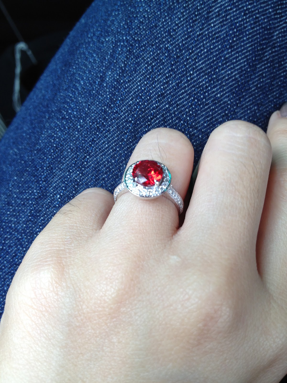 Sheila Customize Jewelry: NGI Certified Precision-Cut Burmese Flame Red ...