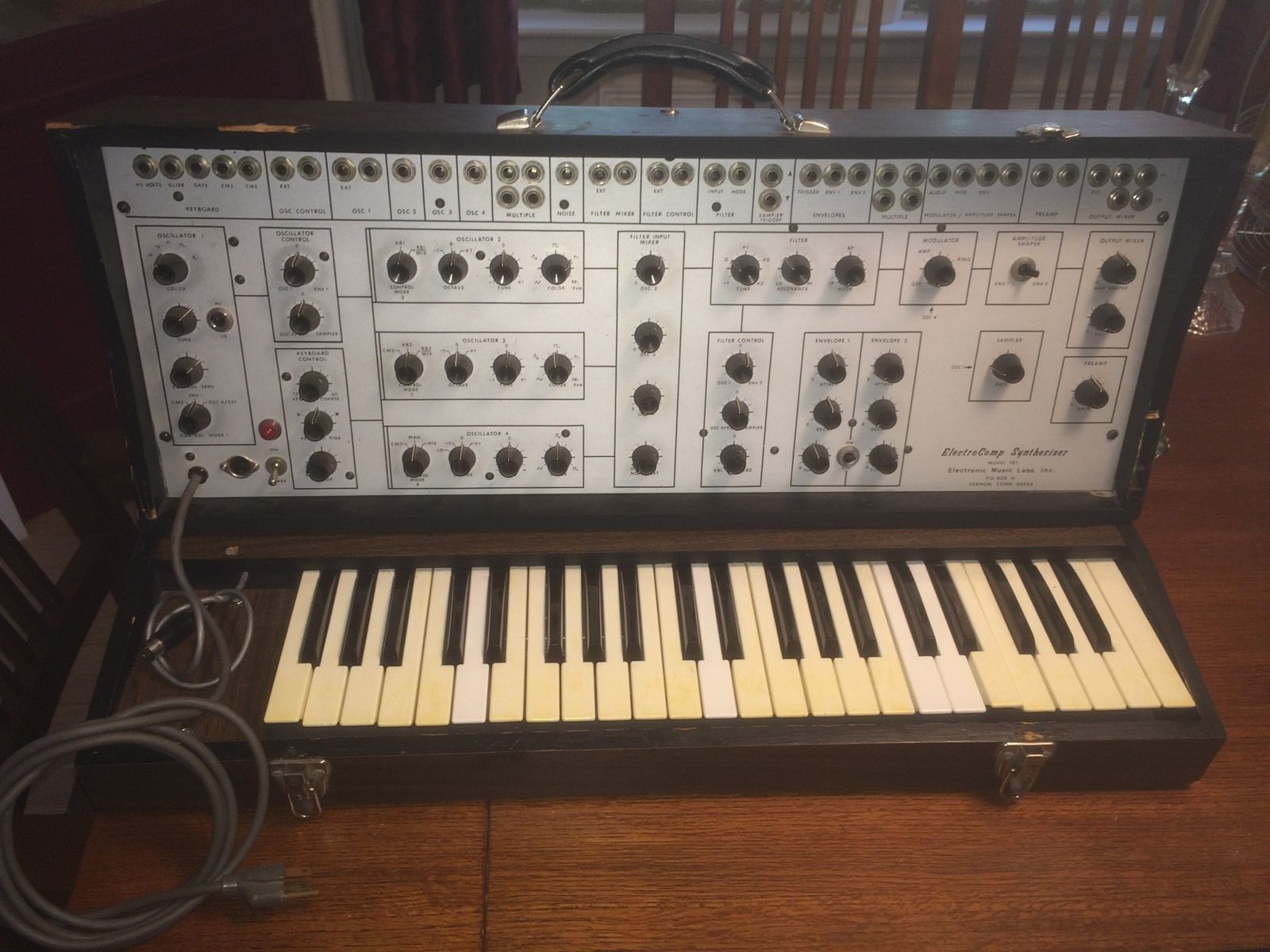MATRIXSYNTH: Electrocomp EML-101 Vintage Synthesizer