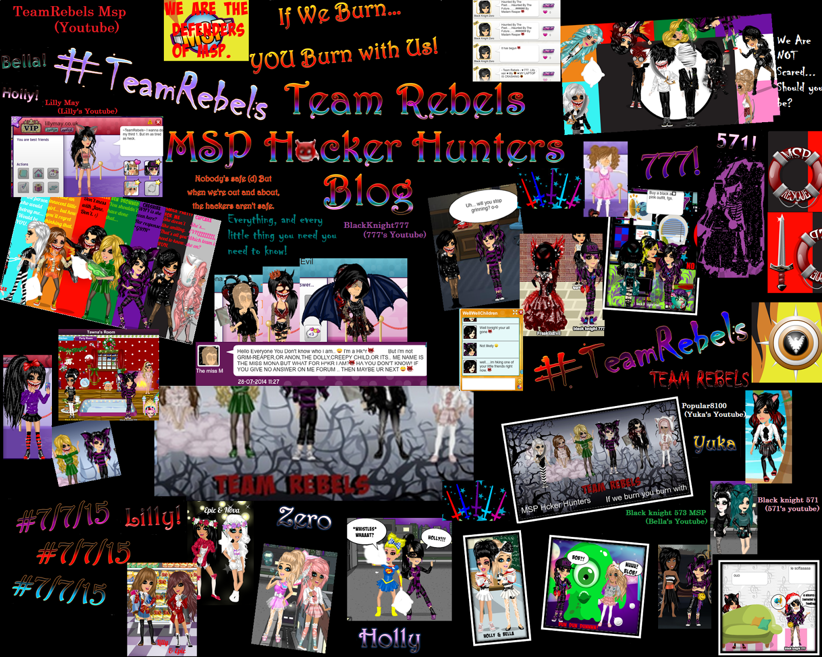 Team Rebels Msp Hacker Hunters: 2 Years Of Black Knights!