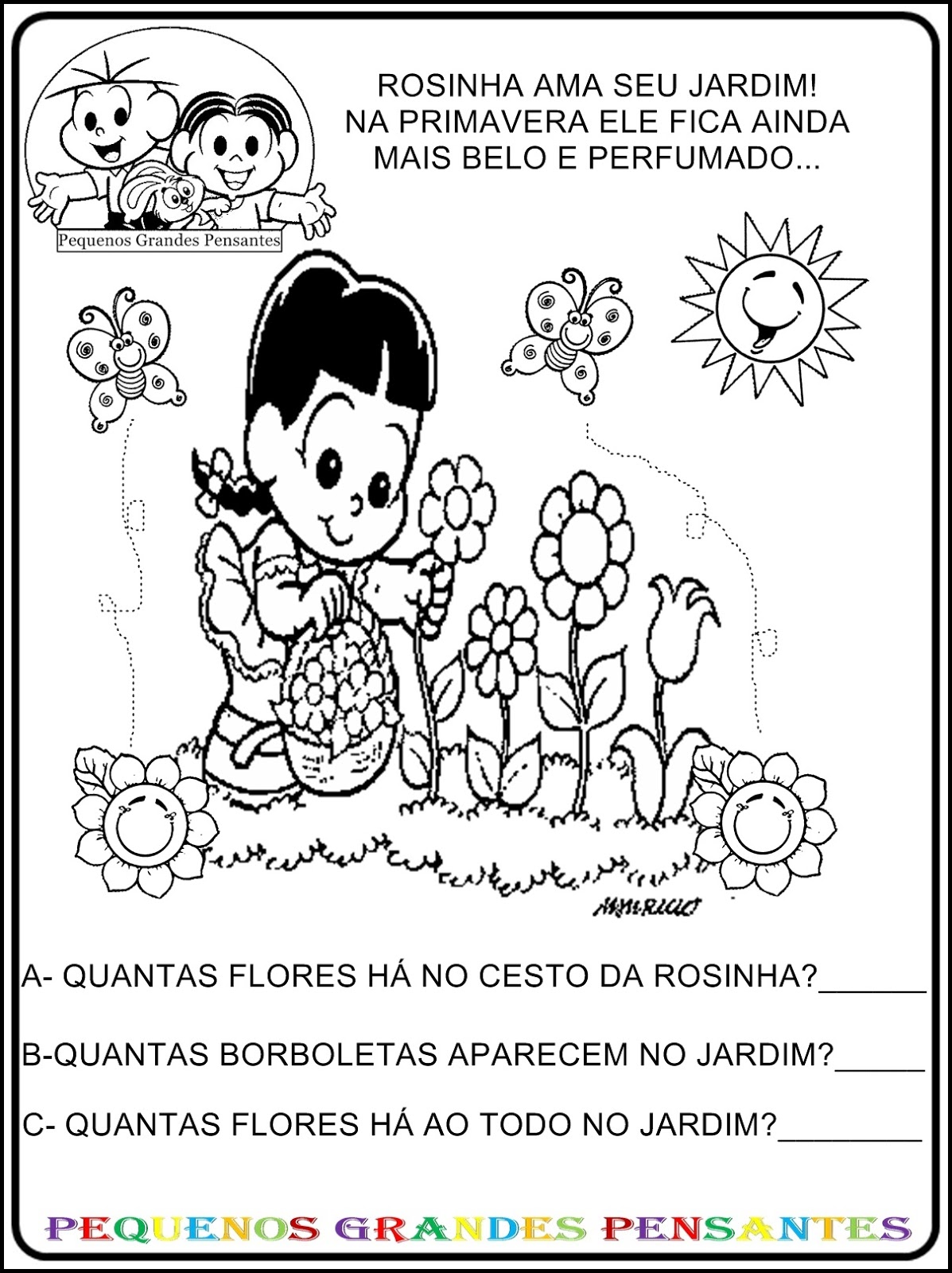 Pequenos Grandes Pensantes.: Atividades Semana da Primavera na Educação ...