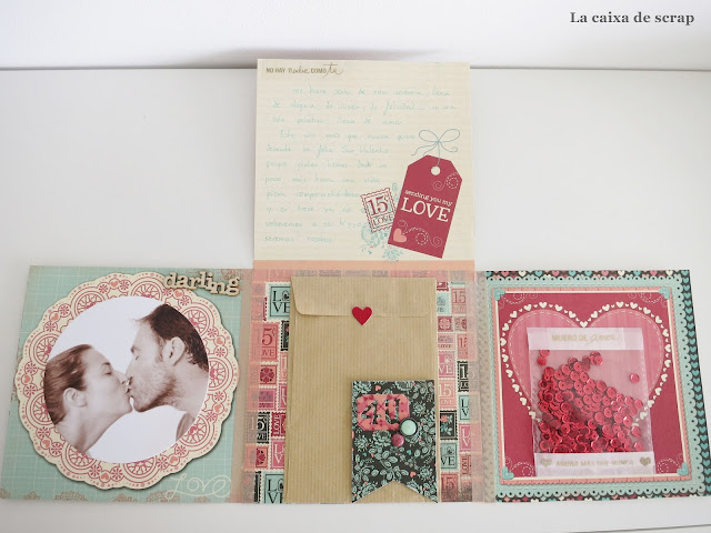 LA CAIXA DE SCRAP: Flip Book SAN VALENTÍN