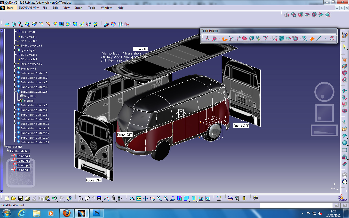 lilulilu: Final Project Advanced CAD CATIA -process