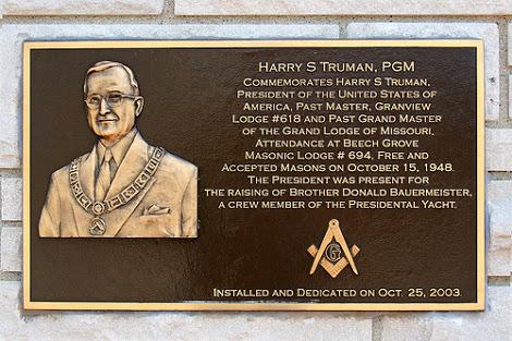 Freemasons For Dummies: Site of Harry Truman's Historic Masonic Visit ...