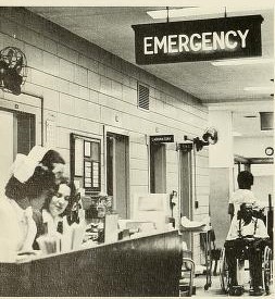 oldfoolrn: Hospital Signage - Yesterday and Today