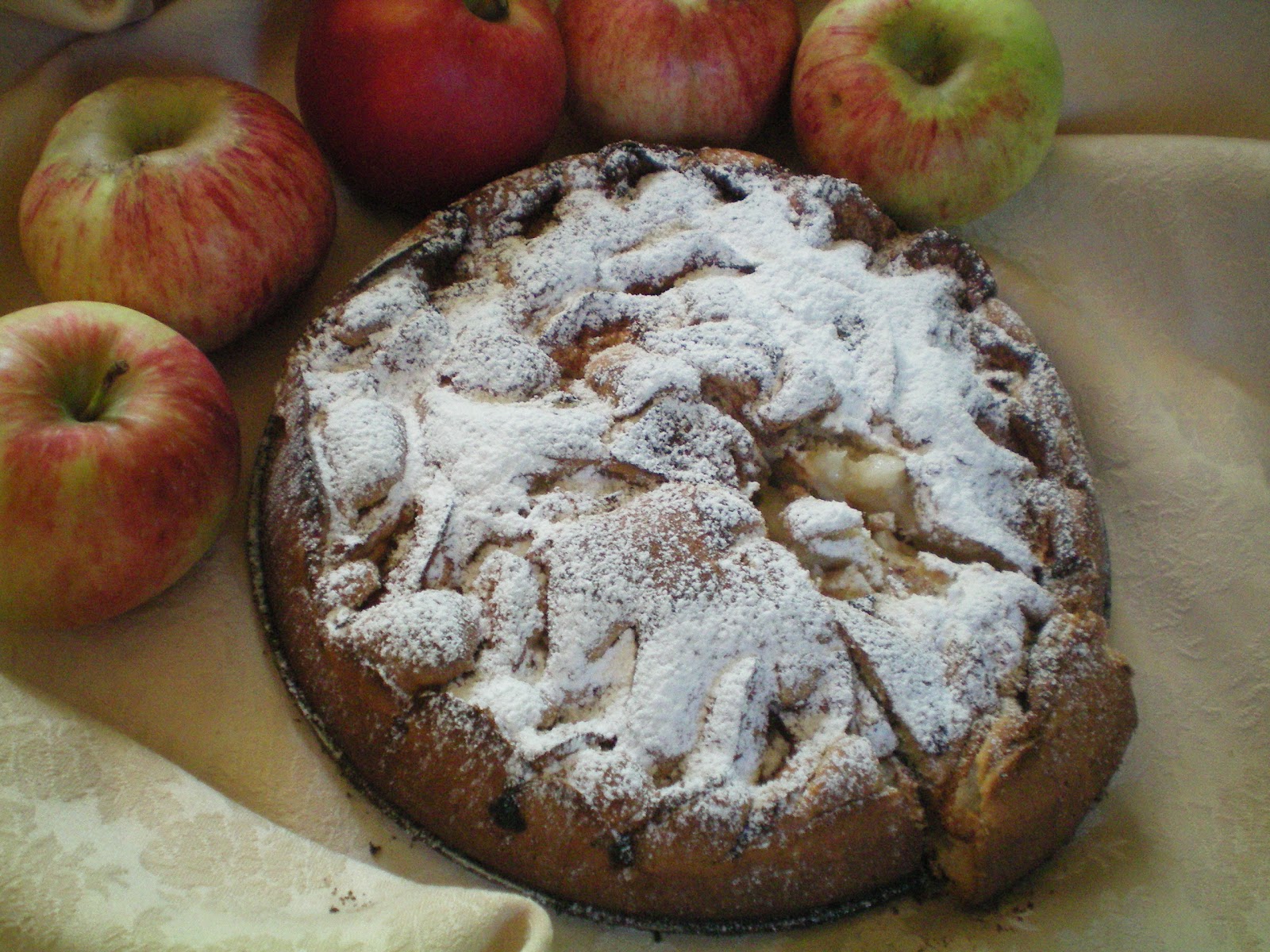 Świat Pachnie Szarlotką: Idealny jabłecznik z cynamonem