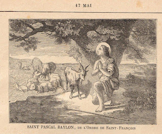 ICONOGRAPHIE CHRÉTIENNE: Saint PASCAL BAYLÓN, frère convers franciscain ...