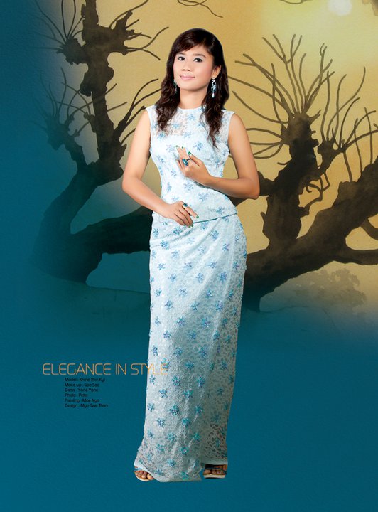Khine Thin Kyi: Elegance in Burmese Style