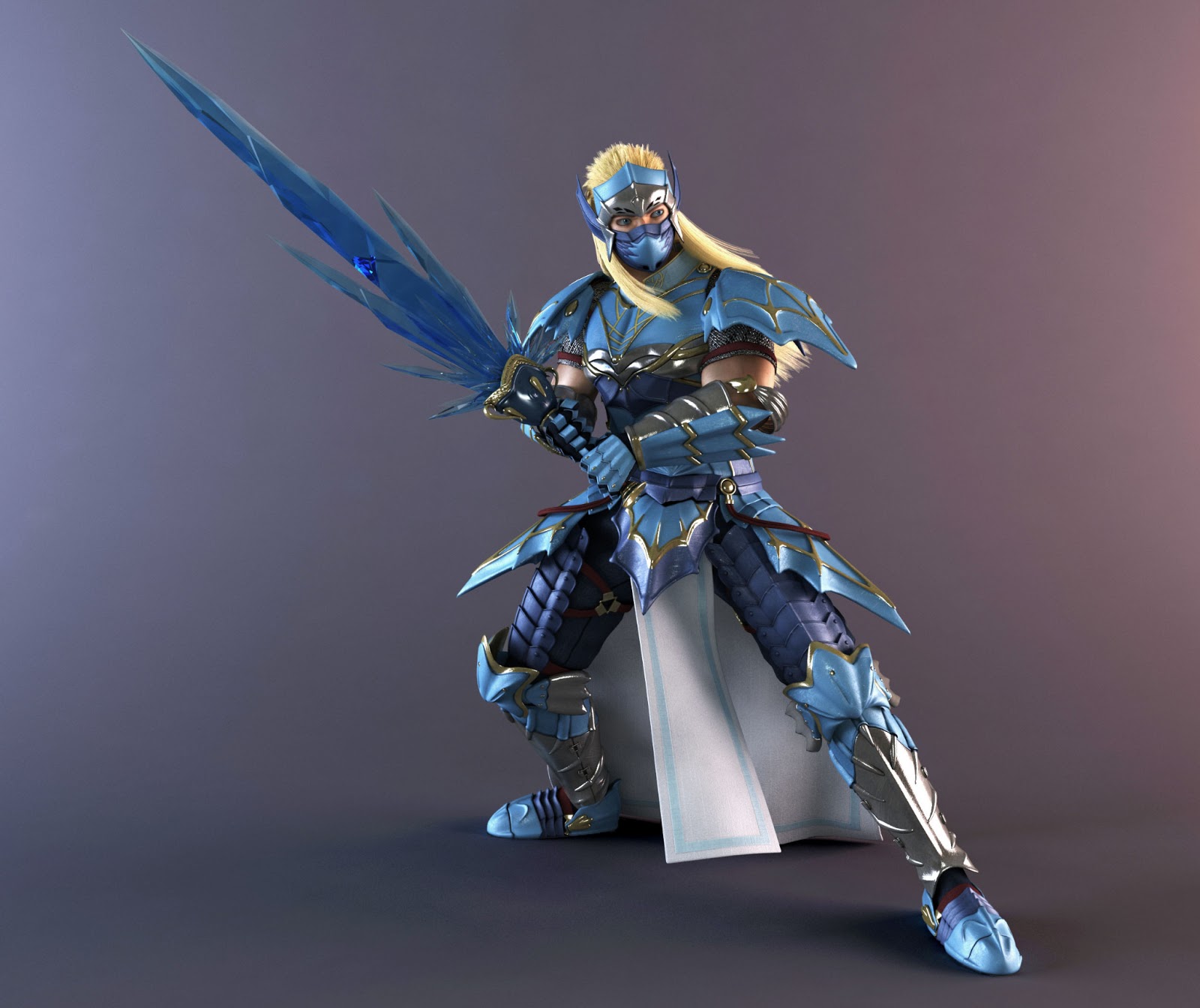 Nattakorn Wongsathitdee Nat 3D: Andre Character Model