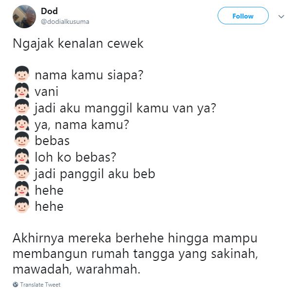 13 Meme 'Obrolan Ajak Kenalan' Ini Lucunya Modus Banget