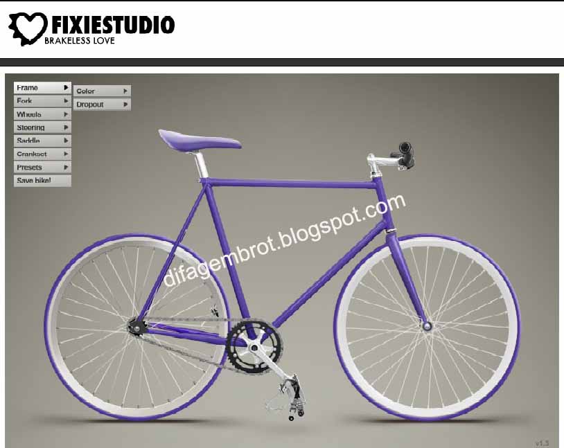 Indahya Dunia Ku: DESIGN SEPEDA FIXIE