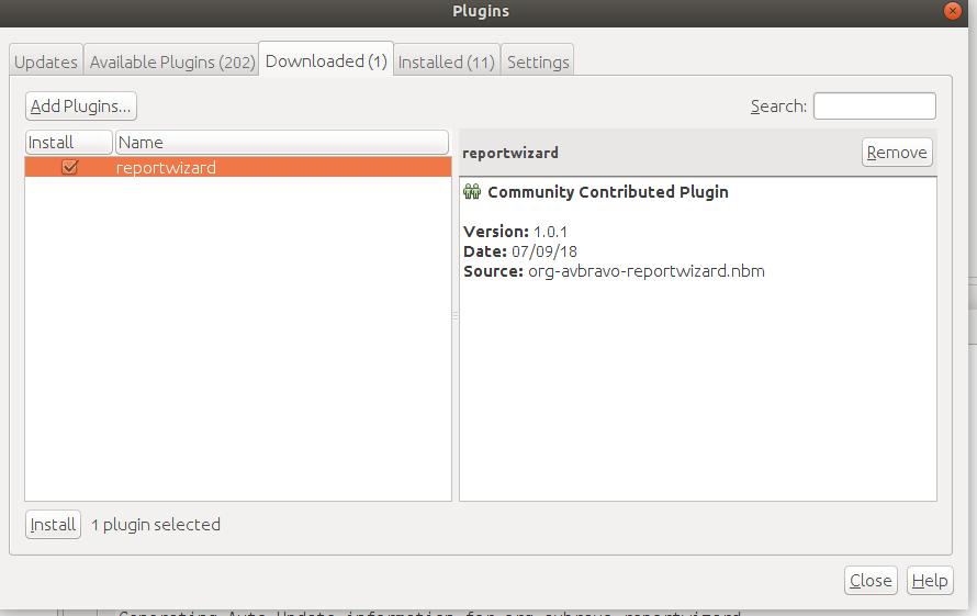 Plugin NetBeans para generar reporte desde una clase Java