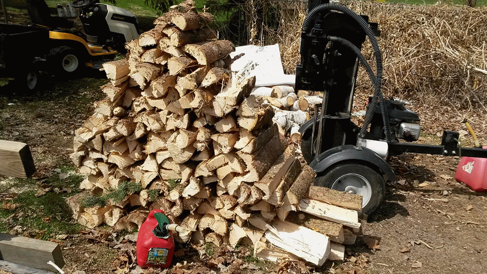 HelluvaCook.com! : Check Out My Huge Log (Pile)!!