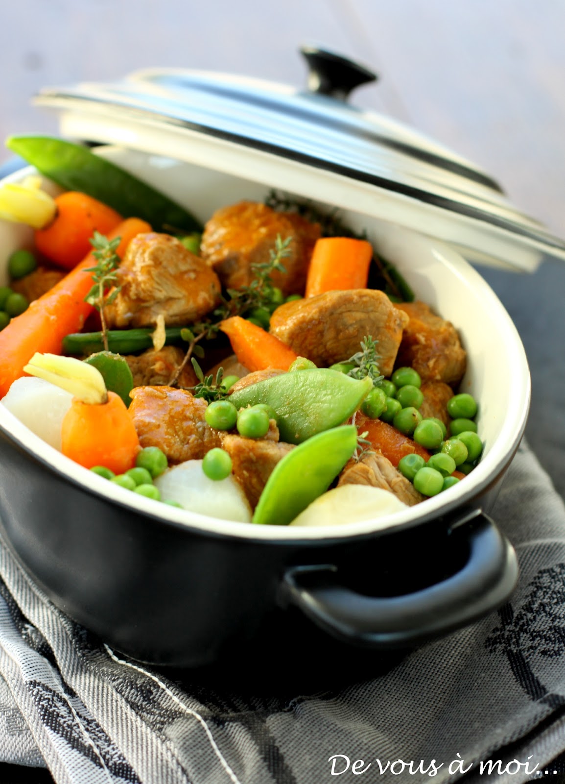 De vous à moi...: Navarin d'Agneau aux Jeunes Légumes