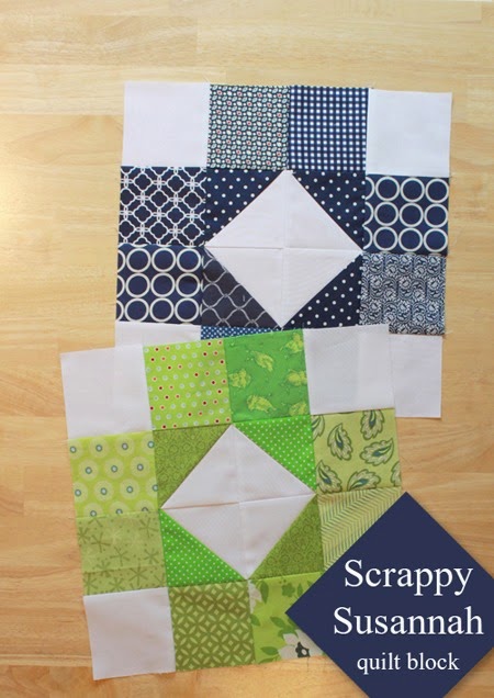 A Bright Corner: Second Look Sunday: Scrappy Susannah Quilt