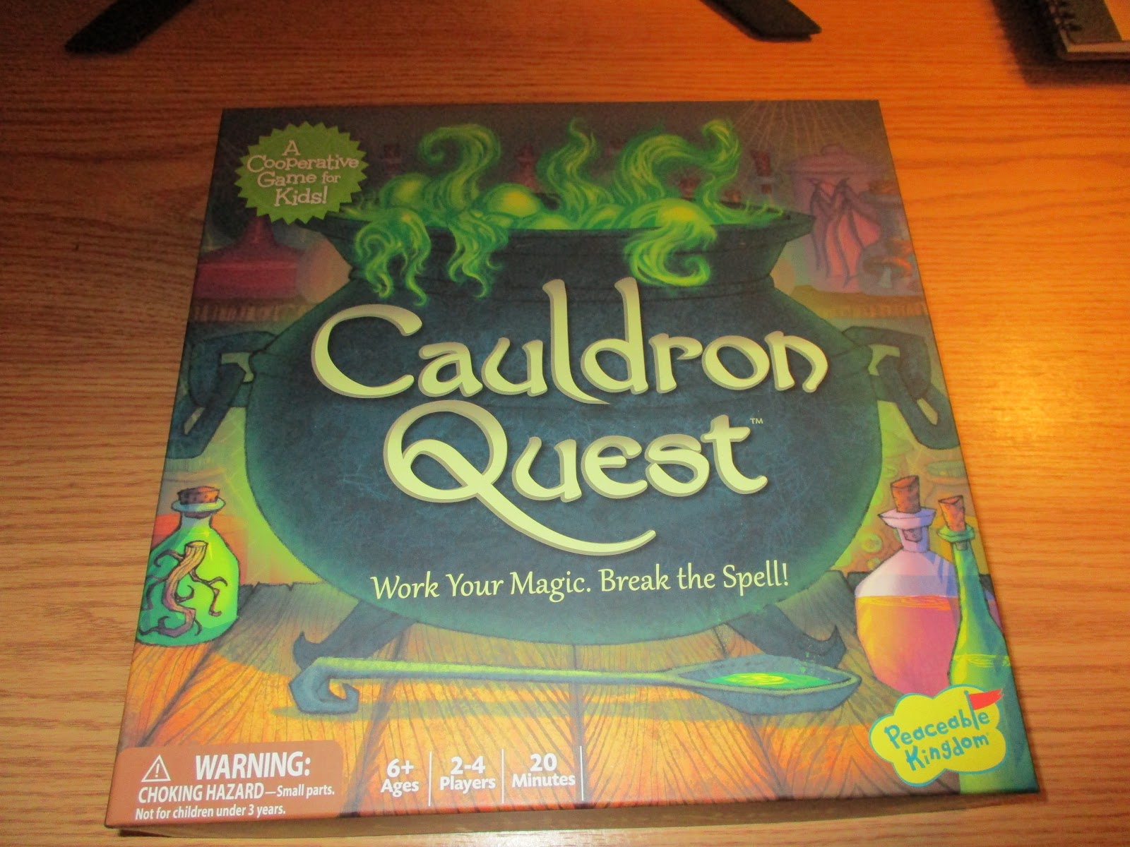 Missy's Product Reviews : Cauldron Quest