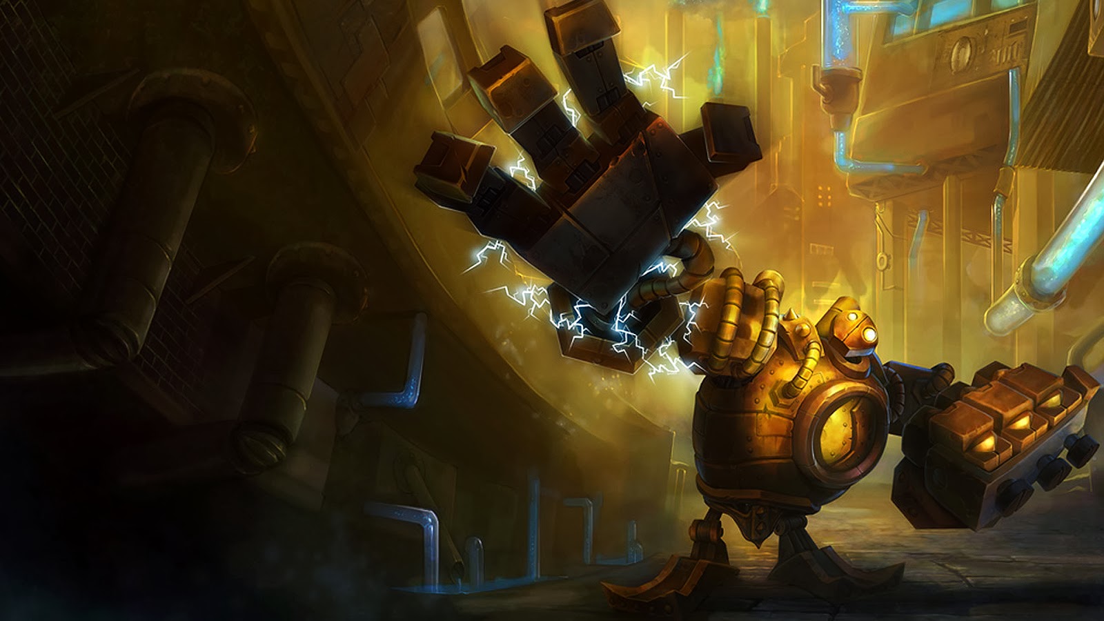 Blitzcrank League of Legends Wallpaper, Blitzcrank Desktop Wallpaper